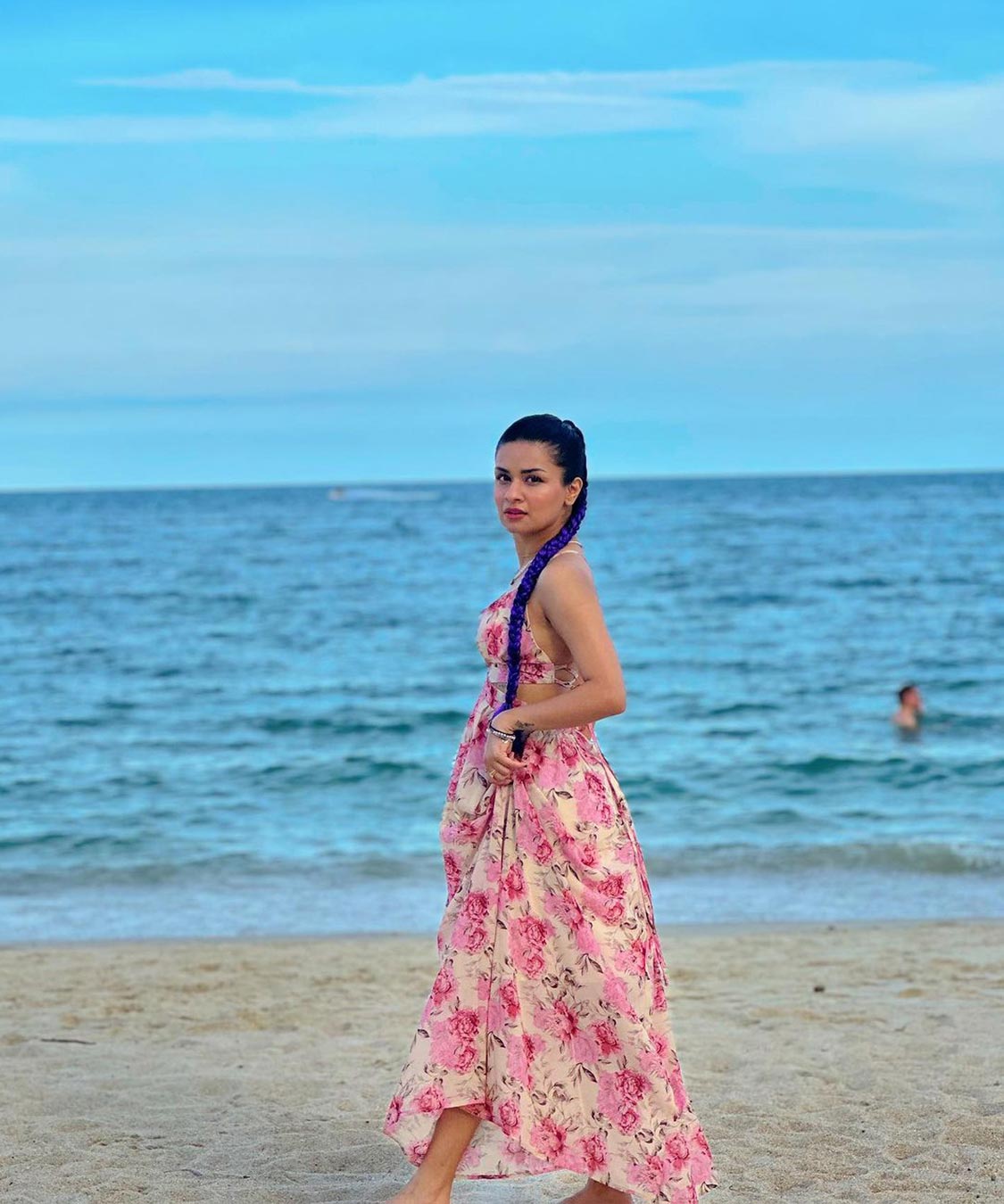 Hotness Personified: Avneet Kaur's Beach Glam with a Touch of Boho