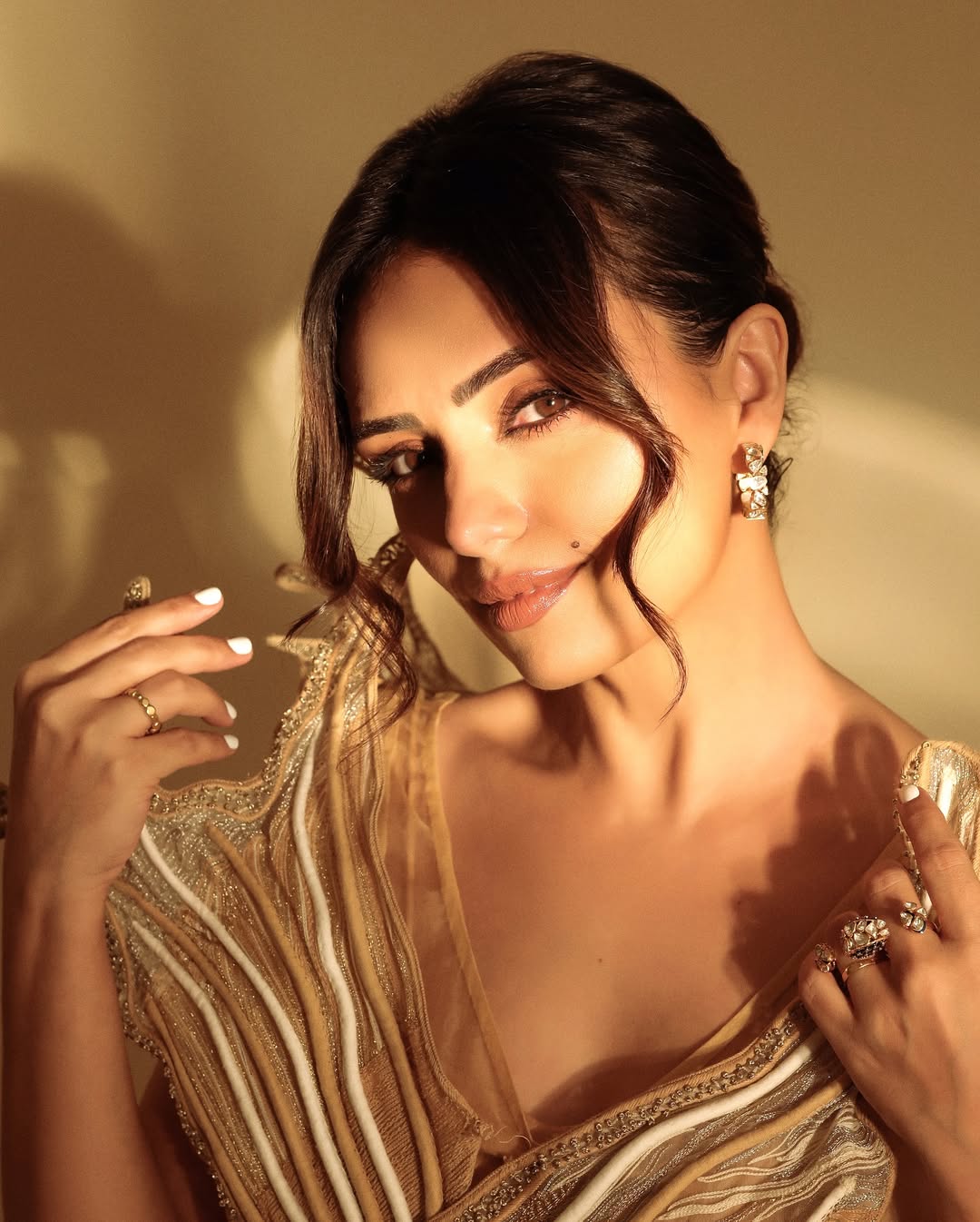 Roshni Chopra’s Opaline Shell Dress Turns Heads